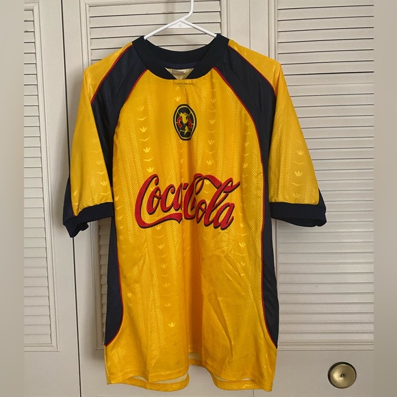 club america | Shirts | Club America Corona Aguilas Coca Cola Soccer ...